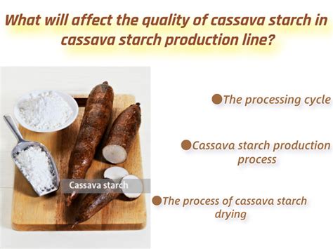 What Will Affect The Quality Of Cassava Starch In Cassava Starch