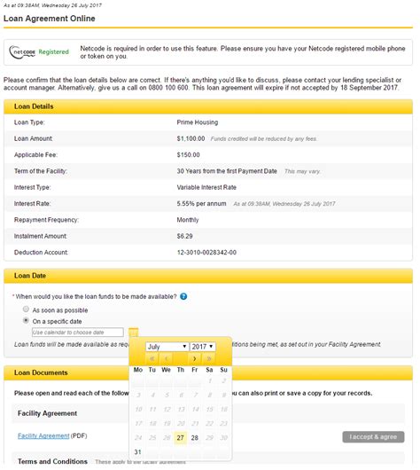 How Can I Accept My Loan Documentation Through Fastnet Classic Internet