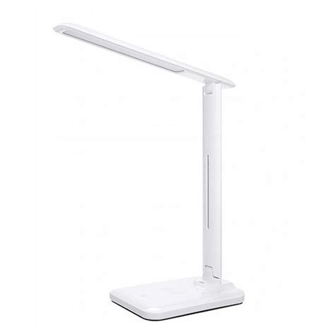 LAMPKA NA BIURKO LED Z ŁADOWARKA BEZPRZEWODOWA QI ERLI pl