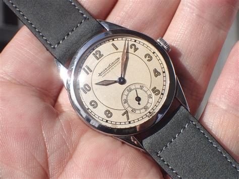 ジャガールクルト スモールセコンド ホワイトdl 1940年代 Vintage Watch Curious Curio（キュリオスキュリオ）
