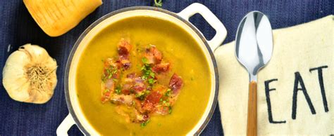 Bacon Topped Parsnip And Leek Soup Fluent
