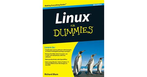 Linux® For Dummies® 9th Edition Book