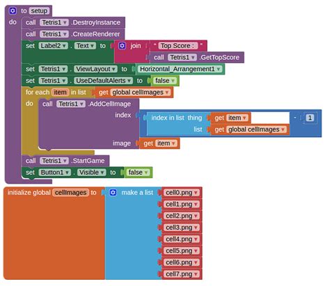 Tetris Recreation Of 1980s Retro Game Extensions Mit App