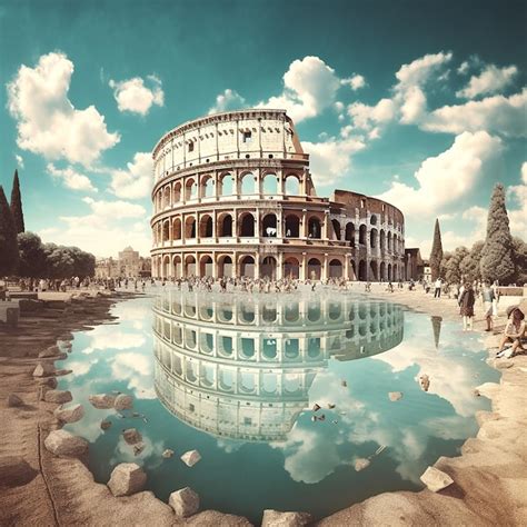 Premium Ai Image Ancient Roman Column