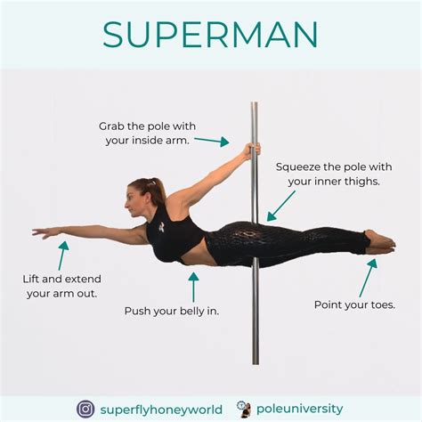 Pole Trick Tutorial Superman Super Fly Honey Sticky Pole Wear