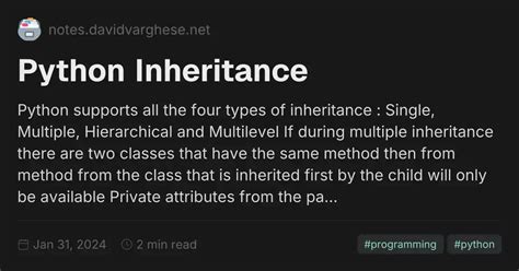 Python Inheritance