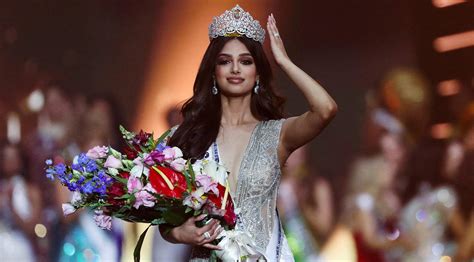 Indias Harnaaz Sandhu Is Crowned Miss Universe 2021 Abc Mundial