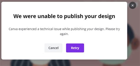 Canva Integration Successful But Error On Publish Cms Features And Functionality Xibo Community