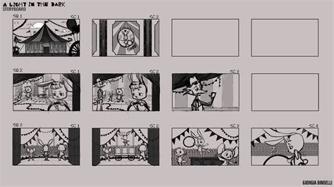 Artstation A Light In The Dark Completed Story Boards