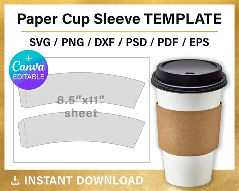 Coffee Cup Template