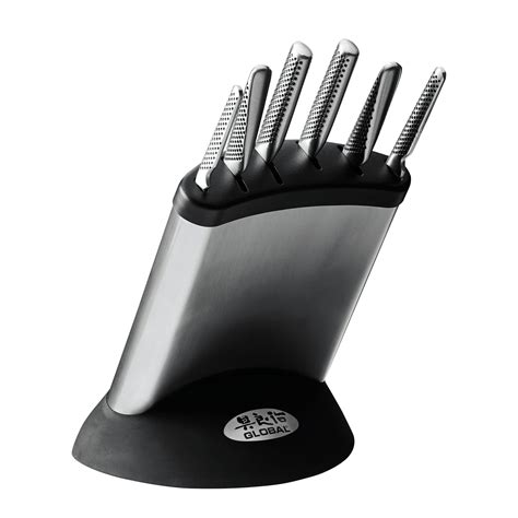 Global Knife Sets G 636 7b Seven Piece Knife Block Knife Types From