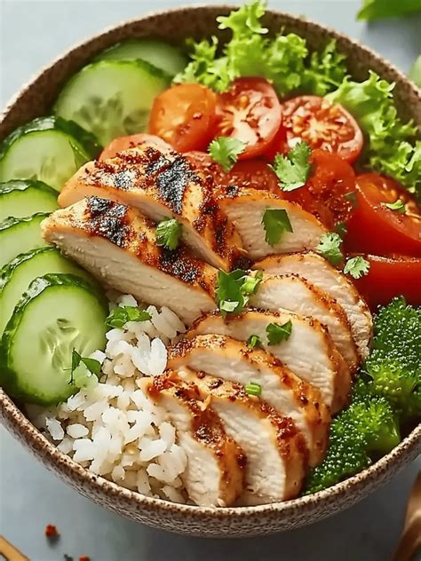 Ultimate Grilled Chicken Rice Bowl Recipe For Delicious Meals