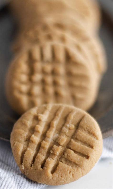 4 Ingredient No Bake Keto Cookies Best Low Carb Keto Peanut Butter
