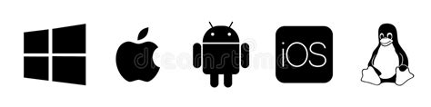 Windows Linux Android Mac Stock Illustrations 46 Windows Linux