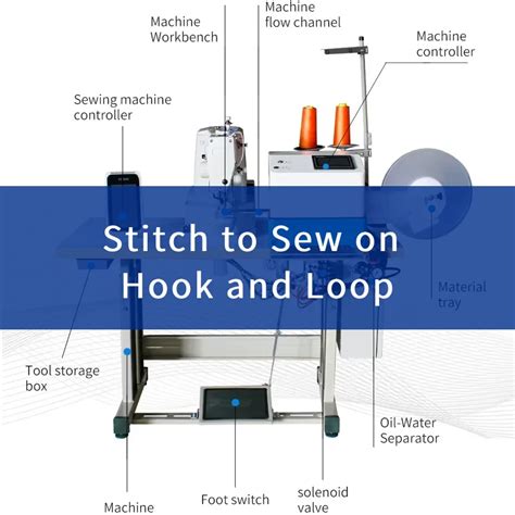 Stitch To Sew On Hook And Loop Efficient Stitching Machine 2025
