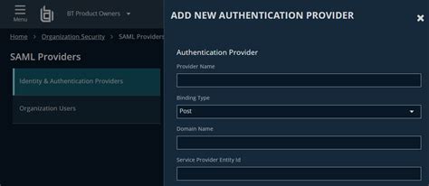 configure okta as an identity provider