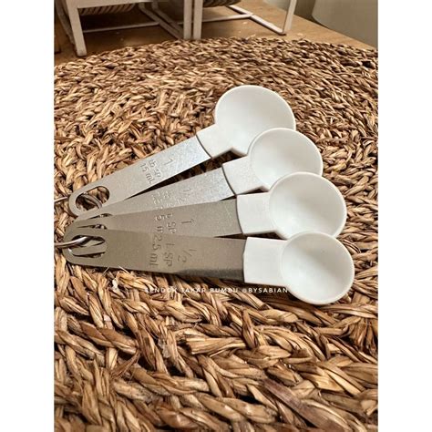 Jual Sendok Takar Ukur 1 Set Sendok Takaran Bumbu Sendok Ukur