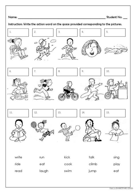 Verbs English Esl Worksheets Pdf Doc