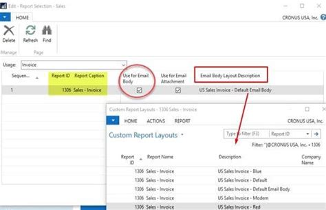 Customizing Report Layouts And Email Templates In Dynamics 365 Business Central Stoneridge