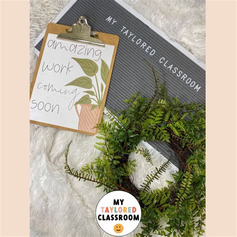Modern Boho Classroom Decor Bundle Boho Classroom Decor Etsy