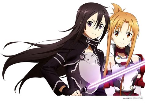 Asuna And Kirito Sword Art Online And More Drawn By Sugiyama Kazutaka Danbooru