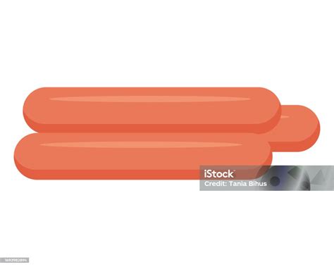 훈제 소시지 육류 제품 음식 벡터 그림입니다 개체 그룹에 대한 스톡 벡터 아트 및 기타 이미지 개체 그룹 고기 끓는 물에