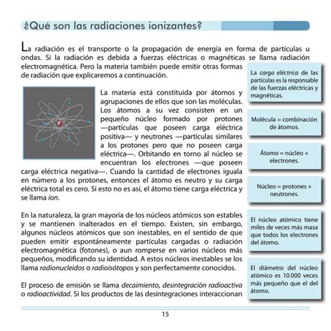 ¿qué Son Las Radiaciones Ionizantes