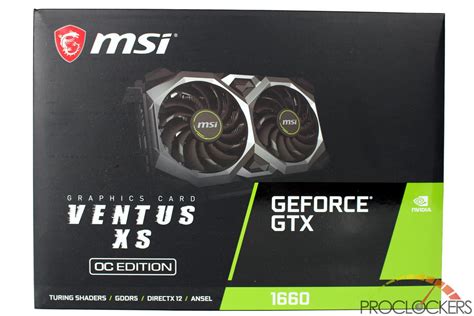 MSI GEFORCE GTX 1660 Ventus XS 6G OC Review | Gaming Gorilla