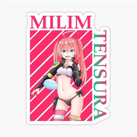 Milim Nava Tensura Sticker For Sale By Shopema Redbubble
