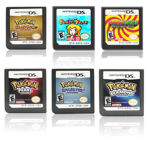 ♖ds 3ds Ndsi Nds Lite Game Card Ds Game Card Pokemon Gold Heart Gintama