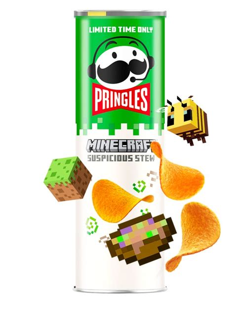 Pringles Suspicious Stew Edición Minecraft 158 Grs Japonshop