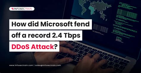 How Did Microsoft Fend Off A Record 24 Tbps Ddos Attack Targeting