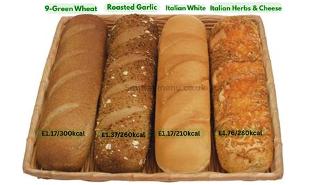 New Subway Breads Uk Prices Types And Nutrition 2025