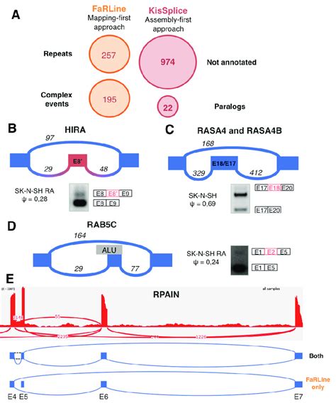 A Categories Identified Explaining Why Some Exons Are Detected By Only