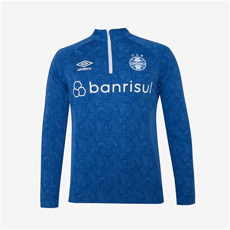 Jaqueta Do Grêmio Treino Masculina 2024 Azul Escuro Umbro
