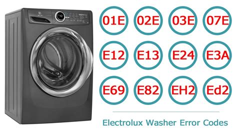 Electrolux Washer Error Code E 11 At Dennis Keeney Blog