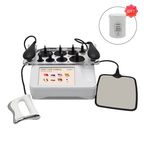 Новое обновление 448 кГц Rf Tecar Therapy Ret Cet диатермия машина для
