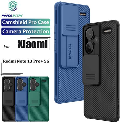 Nillkin For Xiaomi Redmi Note 13 Pro Plus 5G Casing CamShield Pro Case Slide Camera Lens