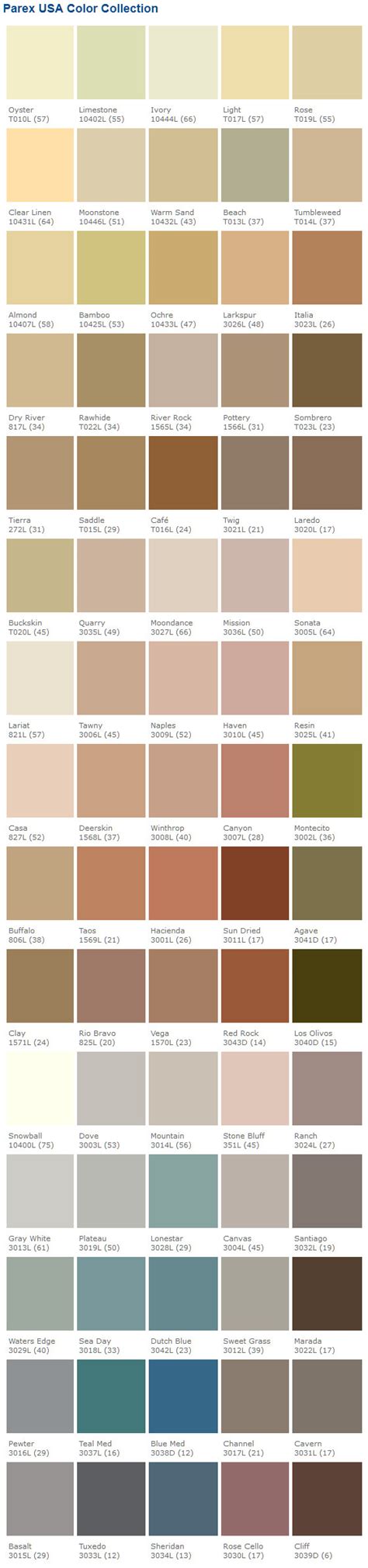 Quaker Stucco Color Chart Hair Color Loreal