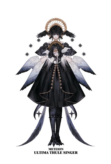 Meteion And The Endsinger Final Fantasy And 1 More Drawn By Clytie