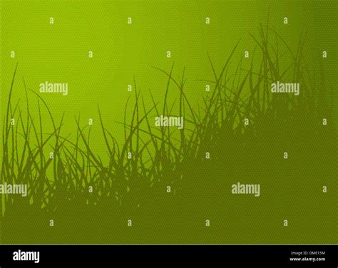 Green Vector Grass Background Stock Vector Image And Art Alamy