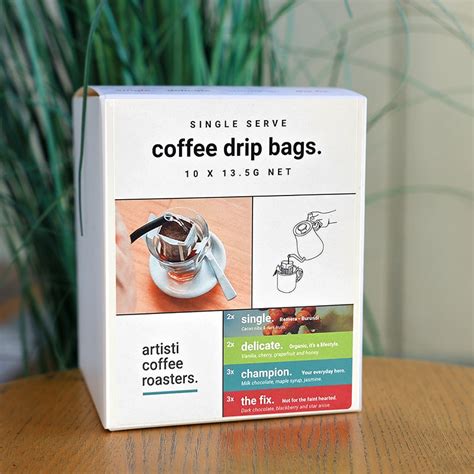 Coffee Drip Bags Mixed 4 Types 13 5g Drip Bags Artisti Coffee