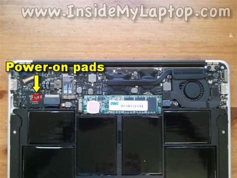 Turning On Macbook Pro Without Power Button Inside My Laptop