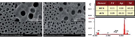 SEM Images Of Pure TiO 2 A Ag 3 PO 4 TiO 2 4 Cycles B Insert Is