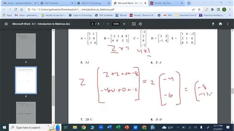 Section 6 2 Day 1 Gauss Jordan Elimination Youtube