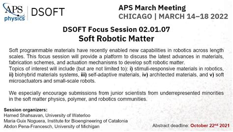 hamed shahsavan on linkedin softrobotics softmatter apsmeeting