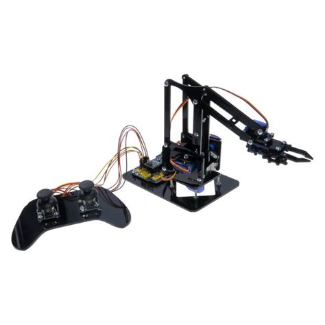 Rex Discovery Series 4in1 Arduino Plexi Robot Arm With Electronics Wi