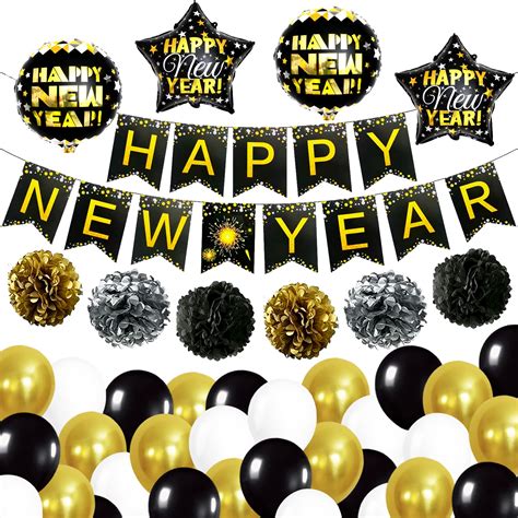 Buy KatchOn Happy New Year Decorations Set Pack Of No DIY Feet Happy New Year