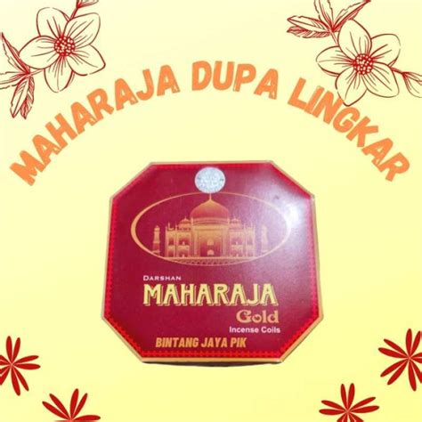 Promo Darshan Maharaja Coil Dupa Lingkar Incense Coil Hio India