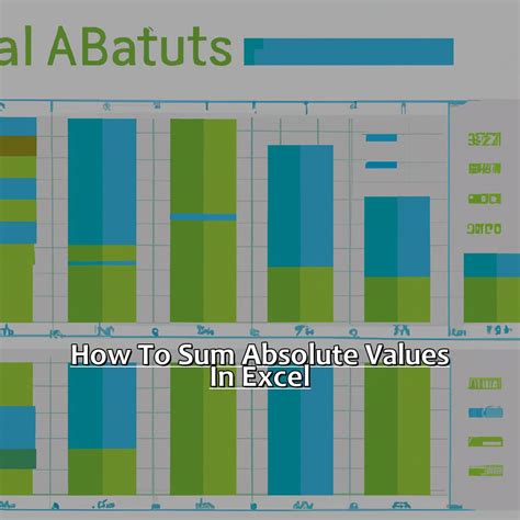How To Sum Absolute Values In Excel Manycoders